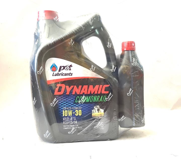 PTTน้ำมันเครื่อง Dynamic Commonrail 10W-30 น้ำมันเครื่องเทคโนโลยี ...