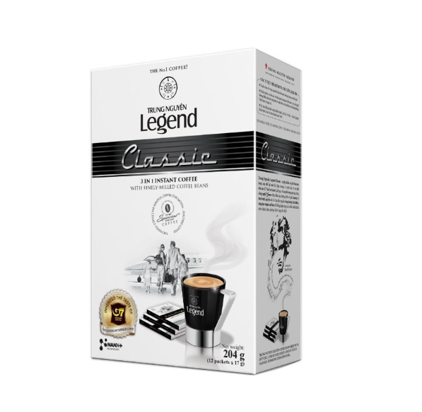🔹 กาแฟเวียดนามรสเข้ม Trung Nguyen Legend Classic Coffee 204g.🔹 | Lazada ...