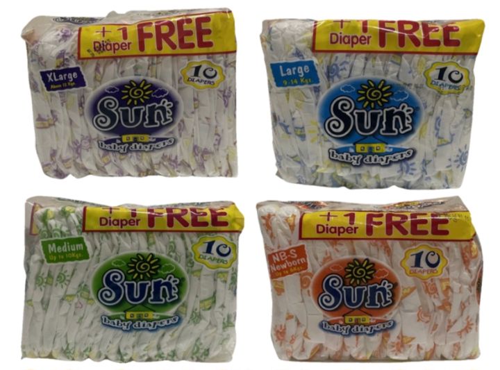 MAGIC SUN DIAPER 10,30,45PCS (1PACK) | Lazada PH