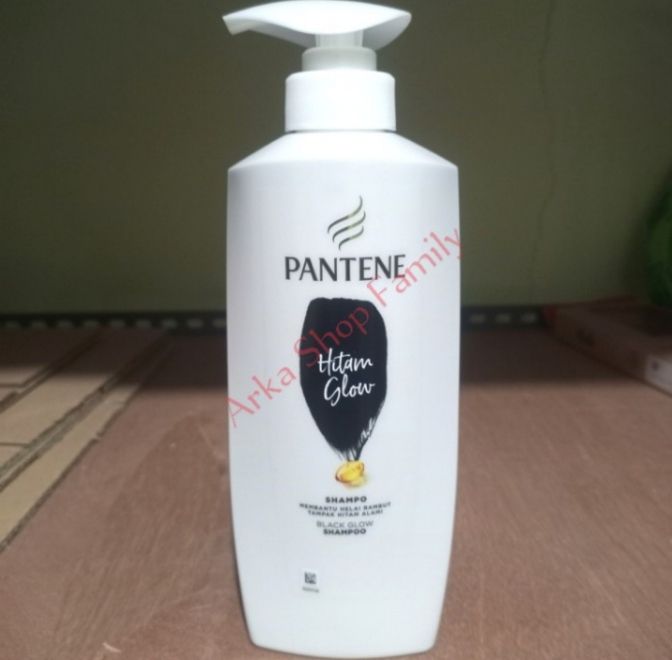 PANTENE Shampoo Hitam Glow Hitam Panjang Long Black 400ml | Lazada ...