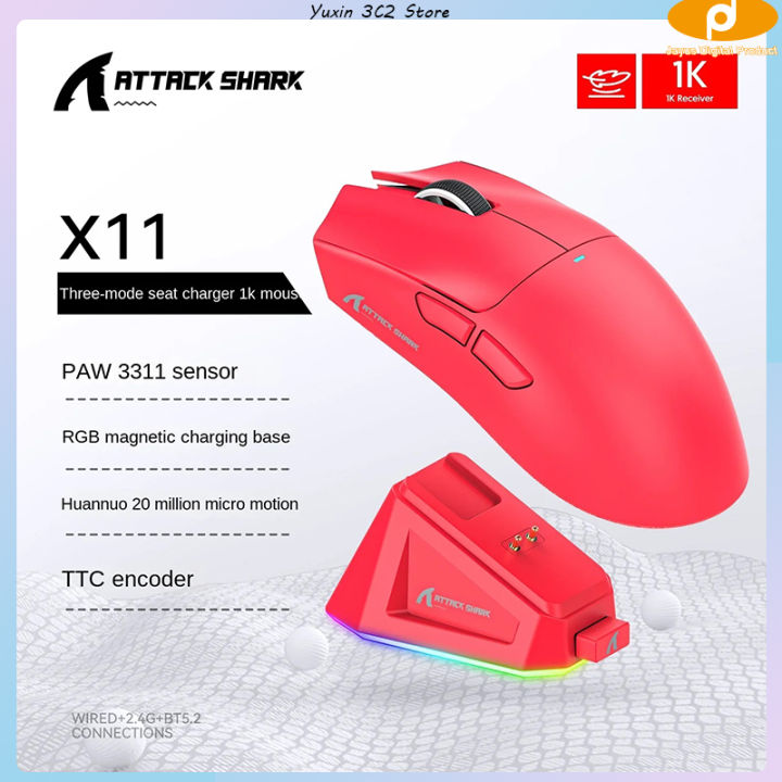 Attack Shark X11 Mouse Lightweight E-Sports Game The Third Mock ...