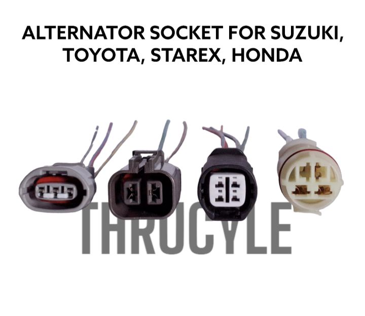 ALTERNATOR SOCKET FOR HONDA SUZUKI TOYOTA 16V STAREX WITH HEAVY DUTY ...