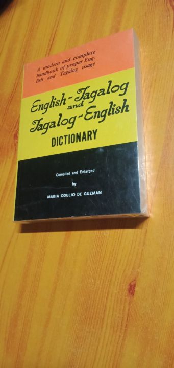 English Tagalog Dictionary / | Lazada PH