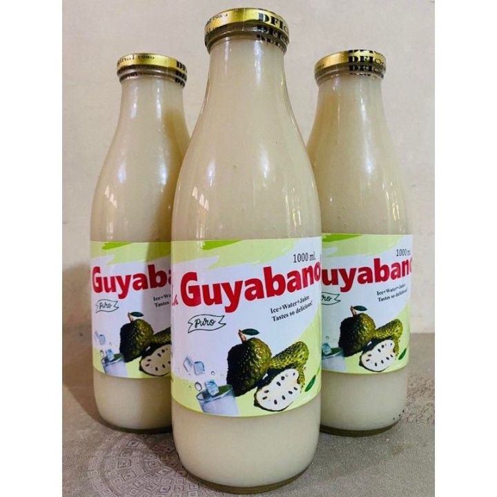 1000ml La Guyabano Puro, Fruit Juice Concentrate | Lazada PH