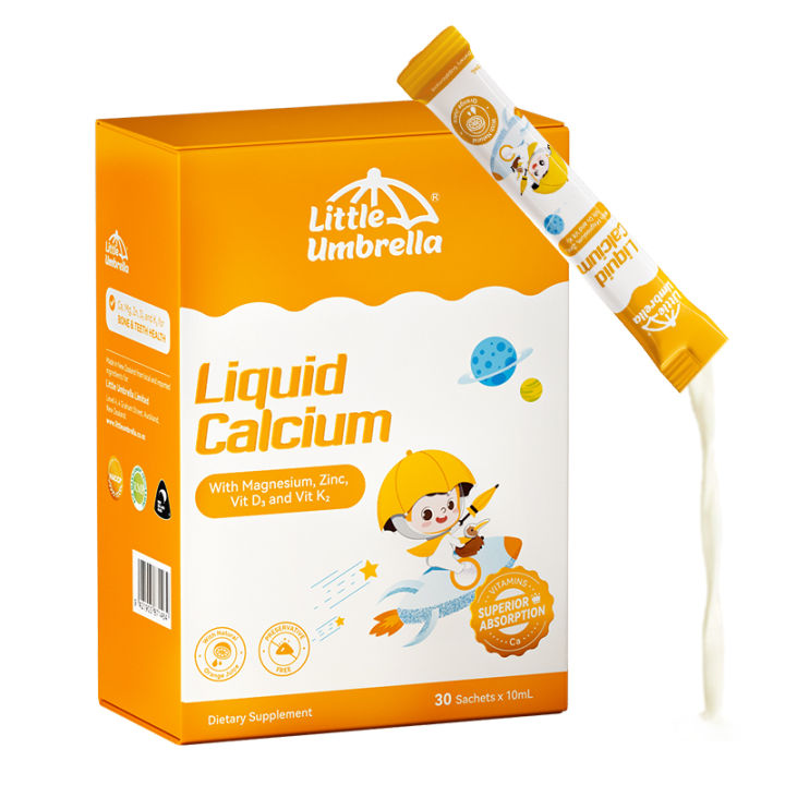 Little Umbrella | Liquid Calcium with Magnesium Zinc for Kids Baby ...
