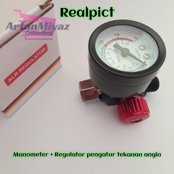 Air Regulator Spray Gun Atau Manometer Angin | Lazada Indonesia