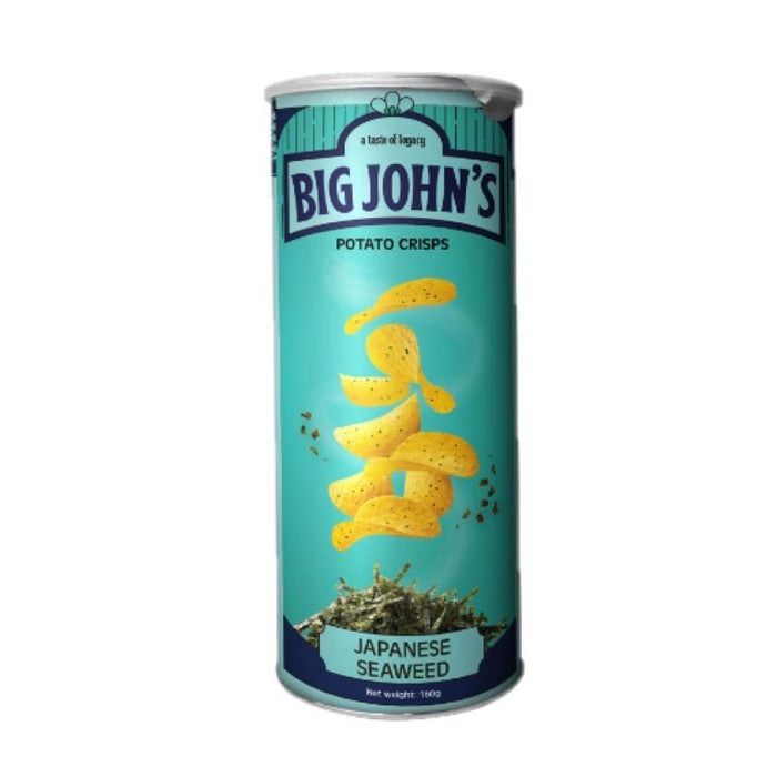 Big John’s Potato Crisps Japanese Seaweed 160g | Lazada PH