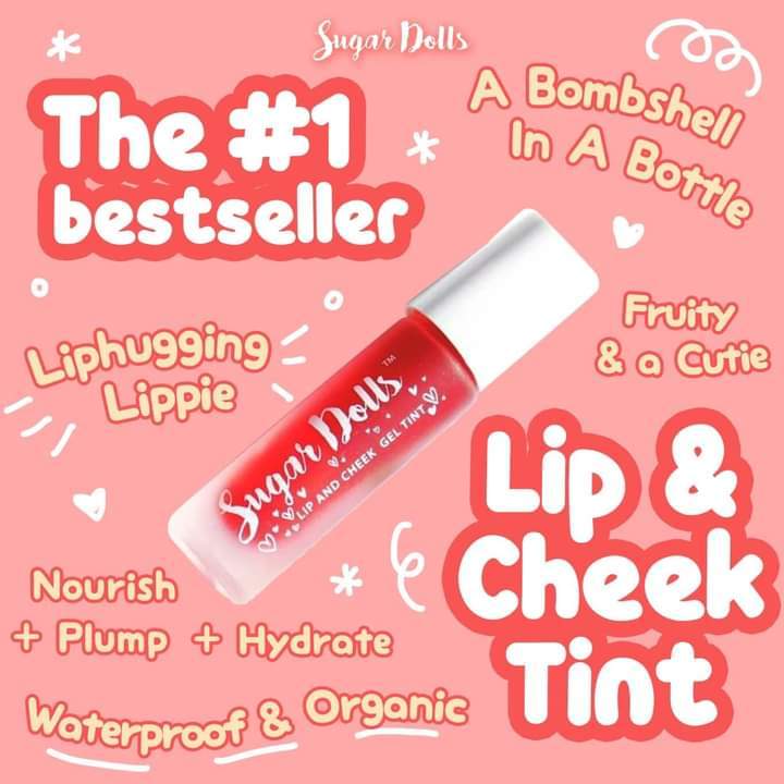 SUGAR DOLLS PH LIP AND CHEEK GEL TINT | Lazada PH