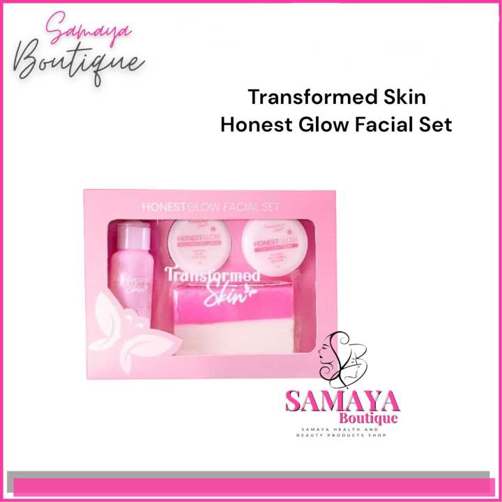 TRANSFORMED SKIN HONEST GLOW FACIAL SET | Lazada PH