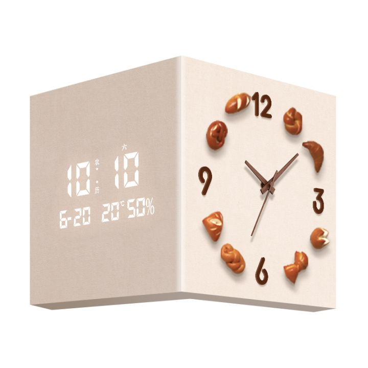 ARTPIONEER | Magnetic DIY Corner Clock Dual-Sided Perpetual Calendar ...