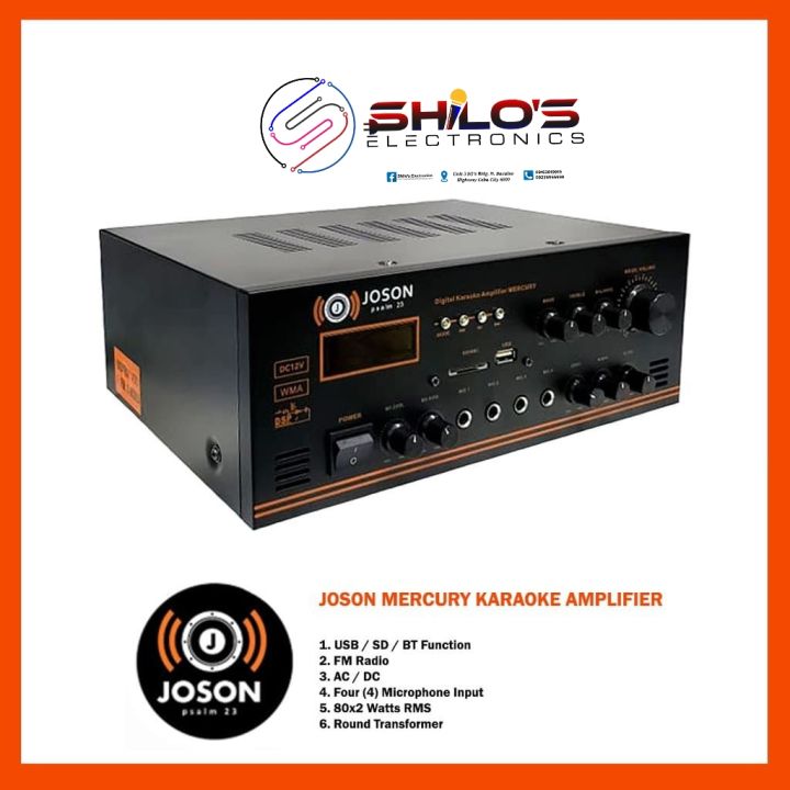 Joson Mercury Karaoke Amplifier | Lazada PH