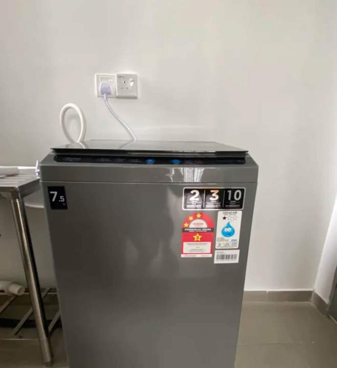 MIDEA 7.5KG FULLY AUTO WASHING MACHINE MA100W75 | Lazada