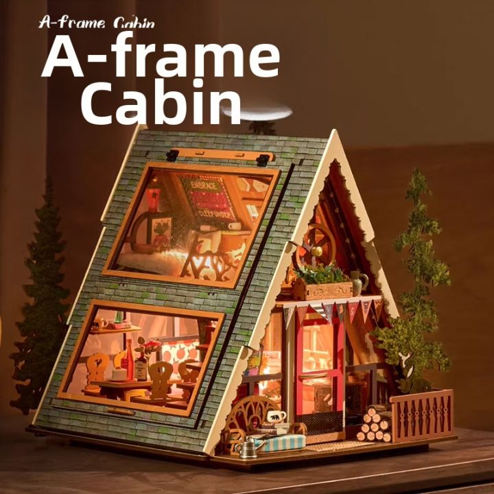 Rolife | DIY Miniature House Assembly Kit Wooden Cabin | Lazada PH
