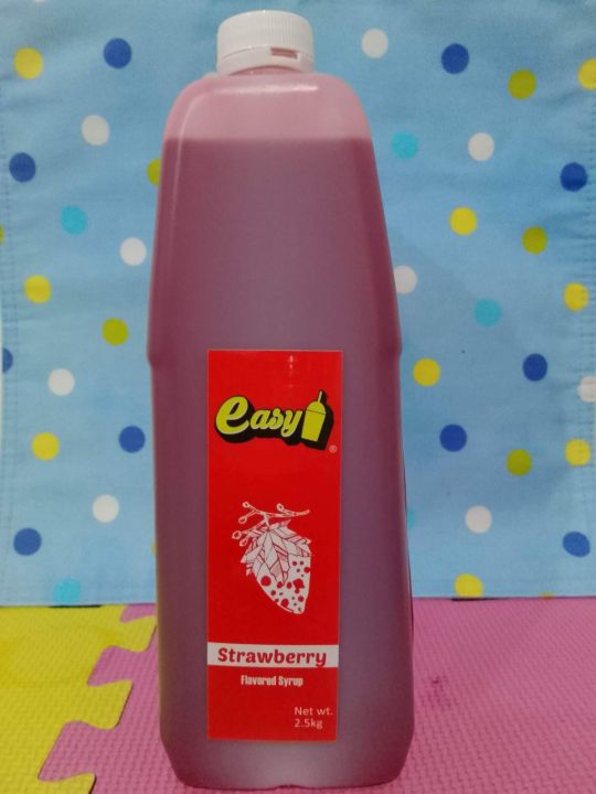 Strawberry Syrup EASY BRAND | Lazada PH