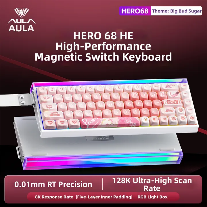 AULA | Magnetic Axis Mechanical Gaming Keyboard High Performance ...