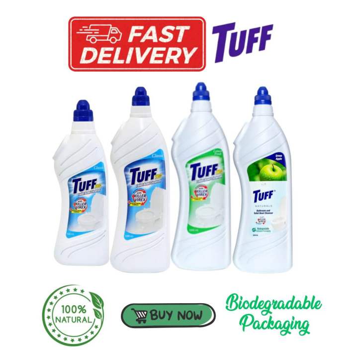 TUFF Toilet Bowl Cleaner TBC Classic/Lemon 1000ml & 500ml PERSONAL 100% ...