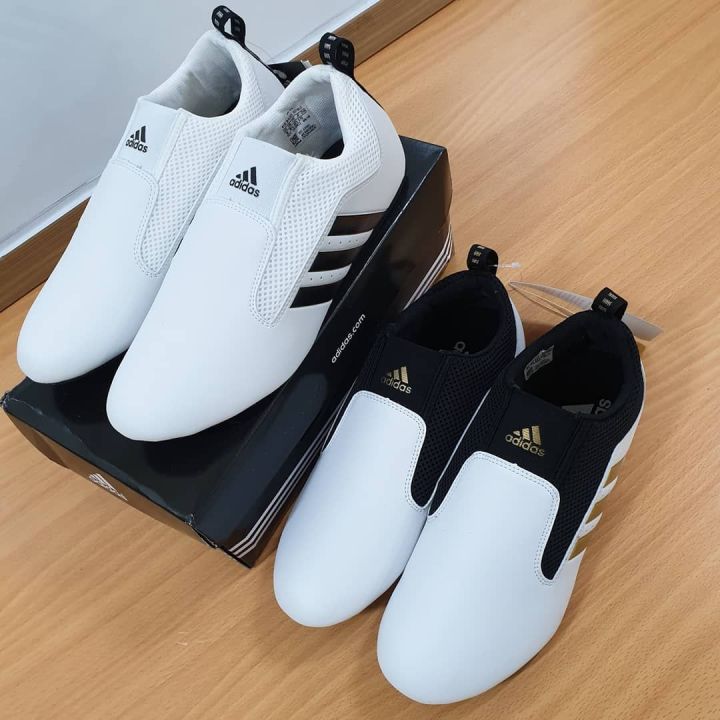 SEPATU BELADIRI adi CONTESTAN PRO WARNA GOLD DAN HITAM STRIPE | Lazada ...