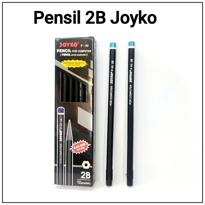 1 Pak Pensil 2B Joyko P92 Isi 12 Pcs | Lazada Indonesia