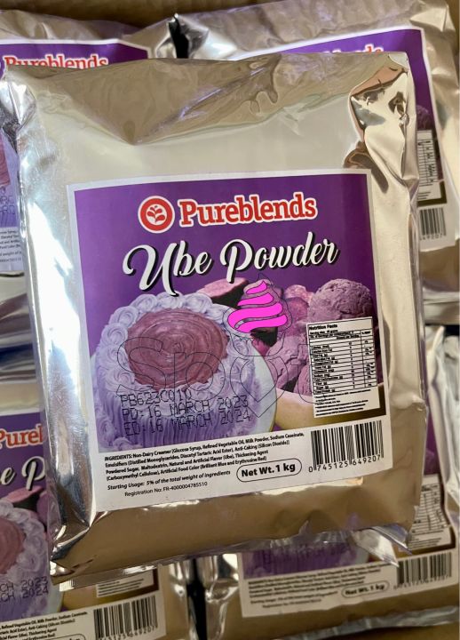 Ube Powder Pureblends 1kg |April 2025 Expiry | Lazada