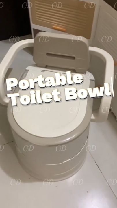 CD Arinola For Adult Portable Toilet Bowl Toilet Antislip Potty Chair ...