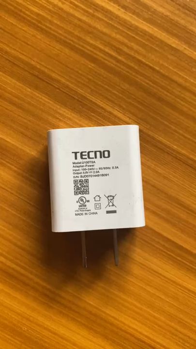 Original Tecno Fast Charger 18w Adapter | Lazada PH