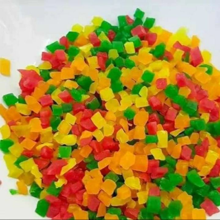 Sukade Trixie Fruit Chip Sokade Vindi-Vindi 4 Warna Repack 50gr ...