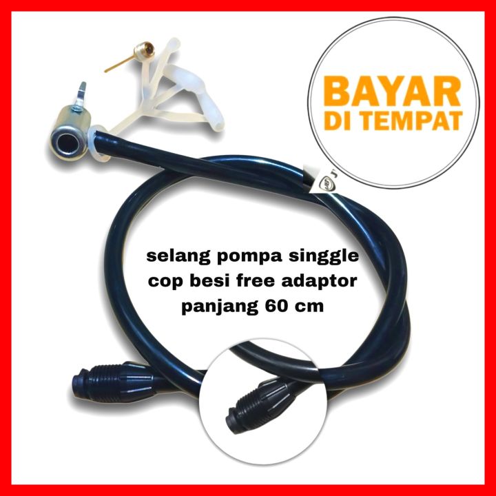selang pompa anti bocor sepeda dan motor singgle valve schrader dan ...