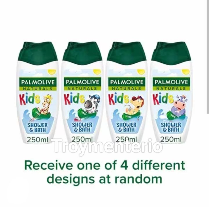 Palmolive Naturals Kids Shower & Bath with Almond Milk (250ml) Made in ...