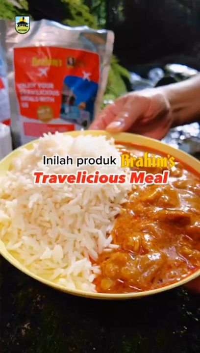Brahim’s Travelicious – Basmati Rice Meal Kit (MRE) | Lazada