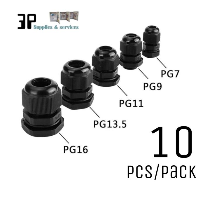 Cable grand เคเบิ้ลแกรนด์ 10 ชิ้น ขนาด PG7 / PG9 / PG11 / PG13.5 / PG16 | Lazada.co.th