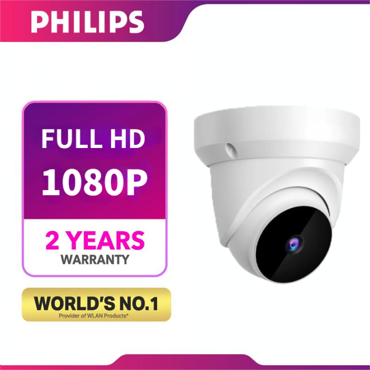 PHILIPS 3MP Indoor CCTV IP Wifi Camera Wireless Security Smart ...