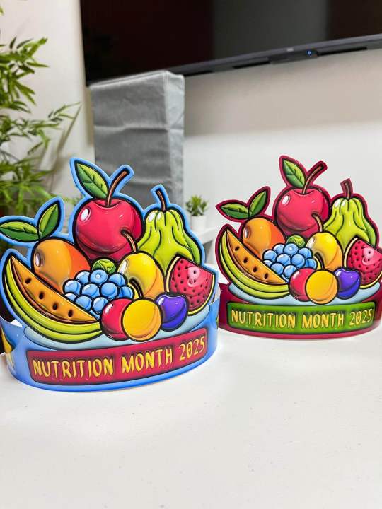 NUTRITION MONTH HEADDRESS 3D PRINT | Lazada PH