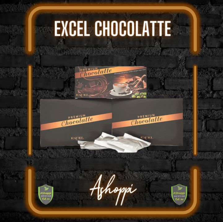 [ORIGINAL HQ] EXCEL PREMIUM CHOCOLATTE PREMIUM CHOCO LATTE BY FADZILAH ...