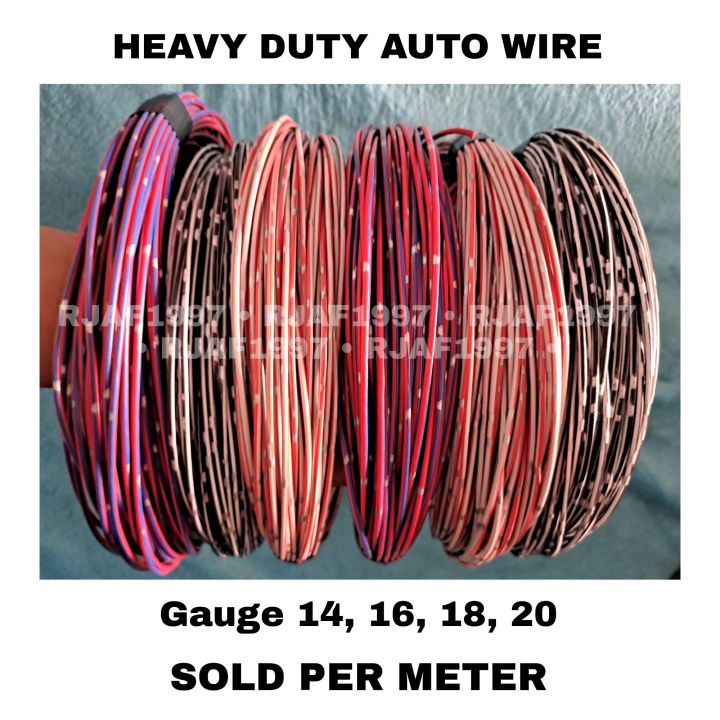 [1m] ORIGINAL JAPAN WIRE AUTOMOTIVE / MOTORCYCLE PURE COPPER JAPAN WIRE ...