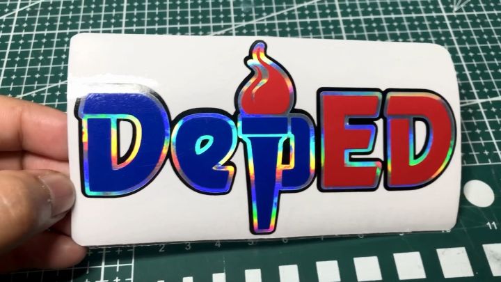 DEPED Stickers - Vinyl (Cut-out) | Lazada PH