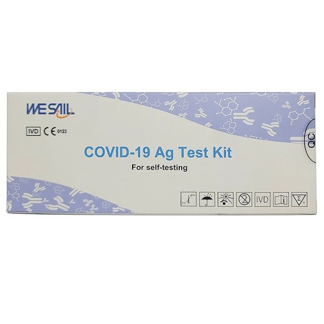 WESAIL วีเซลชุดตรวจคัดกรองเชื้อโควิดแบบตรวจหาแอนติเจนด้วยตนเอง 1ชิ้น ...