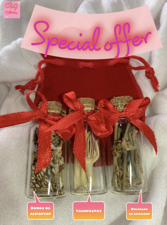 Pampaswerte Triple / Bahay ng Alitaptap/Bulaklak ng Kawayan/Hand Root ...