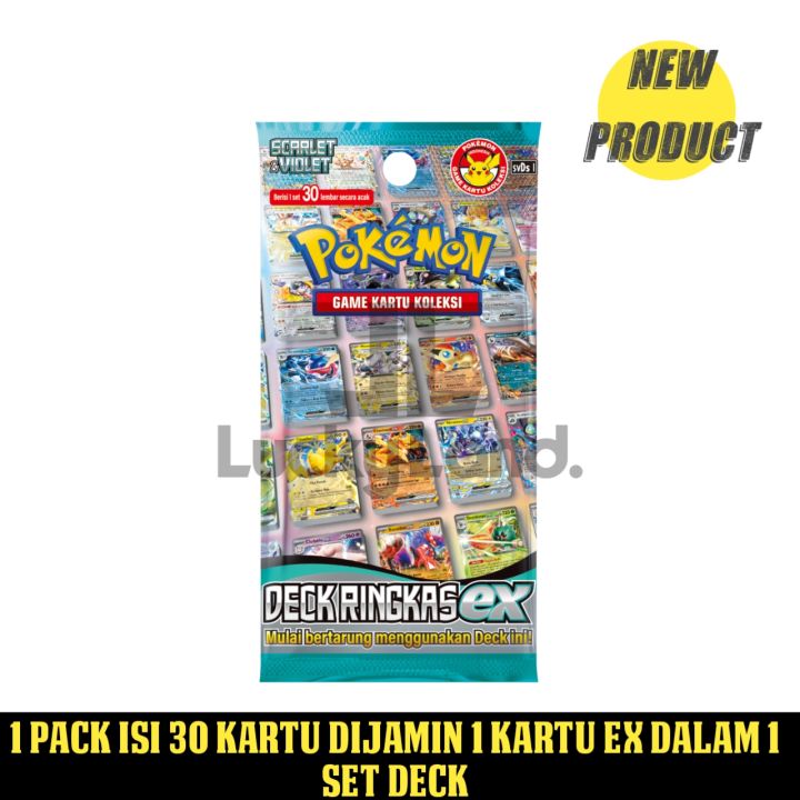 Kartu Pokemon Deck Ringkas EX Scarlet Violet | Lazada Indonesia