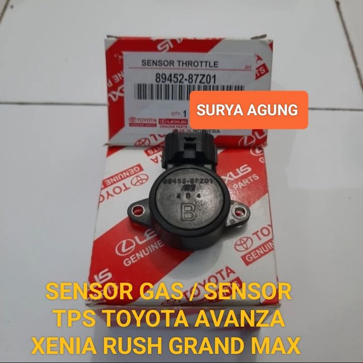 SENSOR GAS / SENSOR TPS TOYOTA AVANZA XENIA RUSH GRAND MAX | Lazada ...