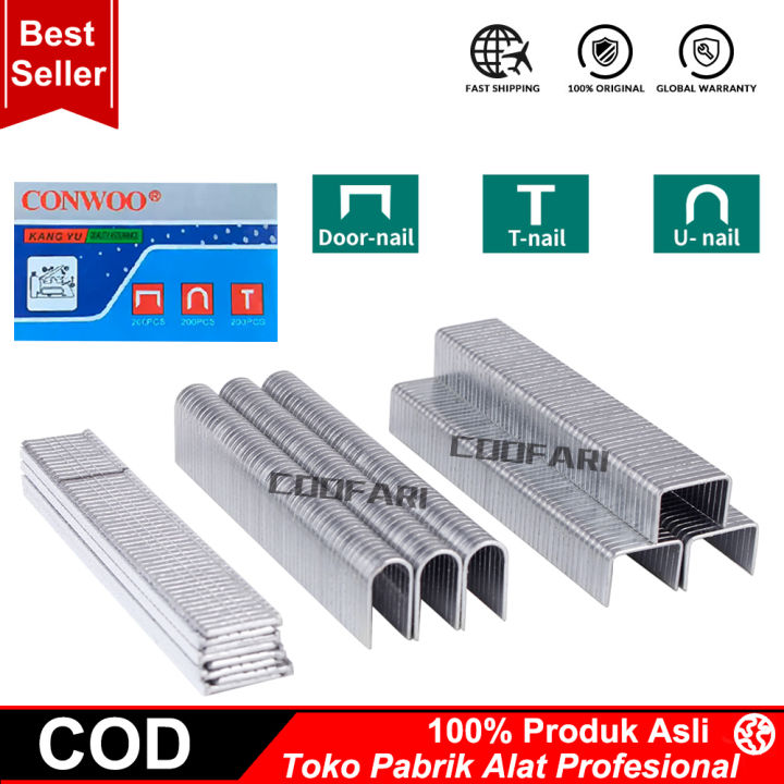 ISI REFILL STAPLES 3in1 3WAY 4-14mm Mix 600pcs - Paku Hekter Stapler ...