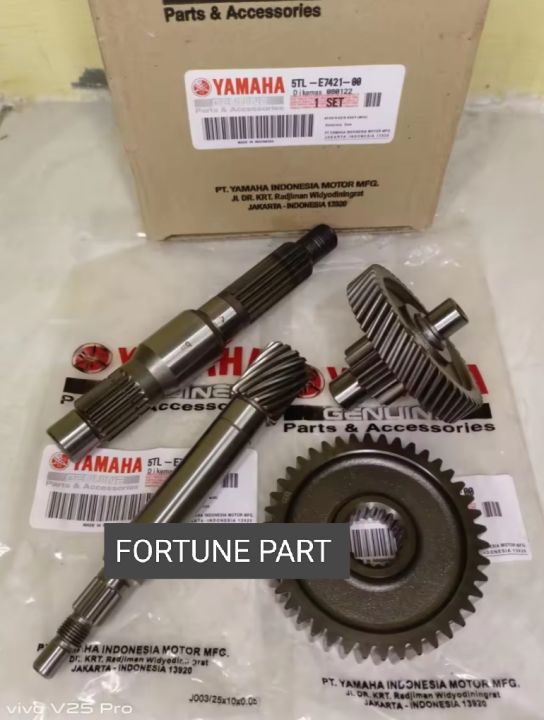 GIGI GEAR RASIO SET KOMPLIT 5TL YAMAHA MIO SPORTY MIO SOUL KARBU MIO ...