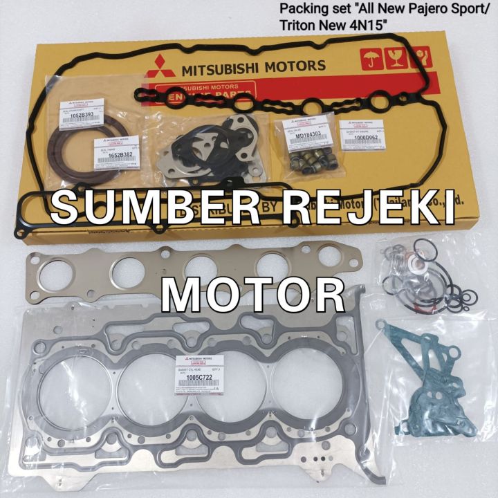 paking set gasket cylinder head all new pajero/triton new 4N15 1set ...