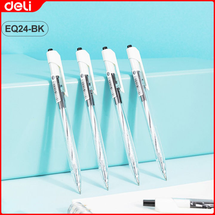 Deli 12Pcs 0.7mm Ballpen Set For School Ballpoint Pen Gel Pen EQ24 ...