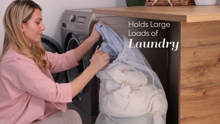Large Washing Net Bags 4 Sizes Fine Mesh And Durable Laundry Bag With ...