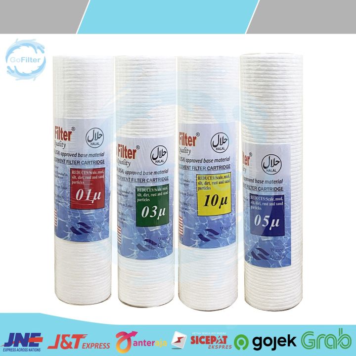 CARTRIDGE FILTER AIR / WATER FILTER SPUN / SEDIMENT FILTER 10'' ZONE ...