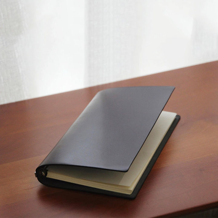 Lightweight PLOTTER Style Horse Tail Leather Refillable Notebook A6 ...