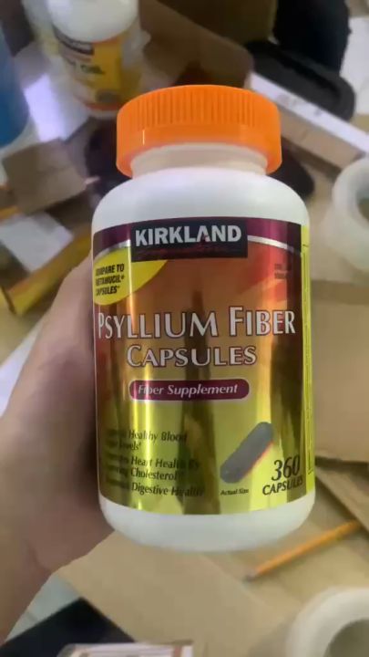 KIRKLAND SIGNATURE PSYLLIUM FIBER CAPSULES | Lazada PH