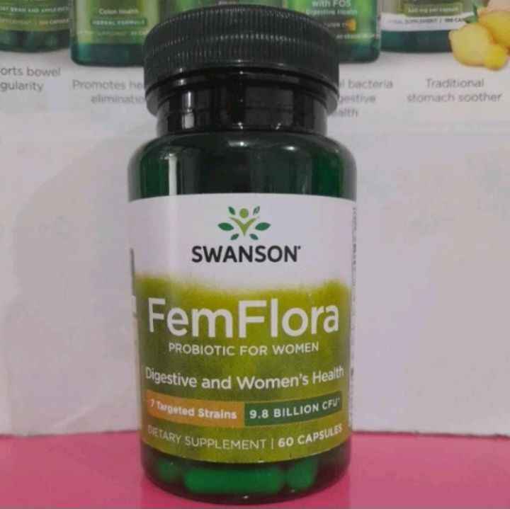 FemFlora Probiotics for Women 9.8 billion CFUs 60 capsules EXPIRY ...