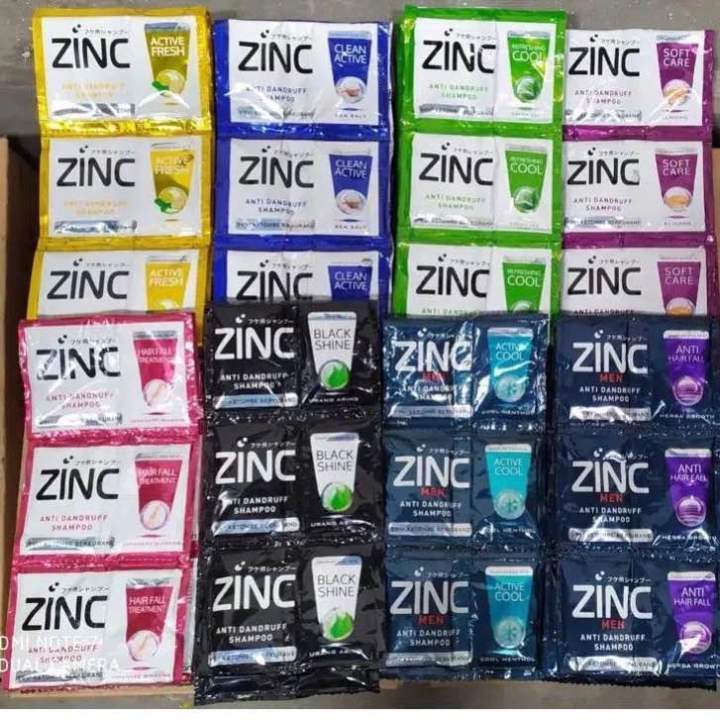Zinc Anti Dandruff Shampoo - Sachet 12x 10ml | Lazada Indonesia