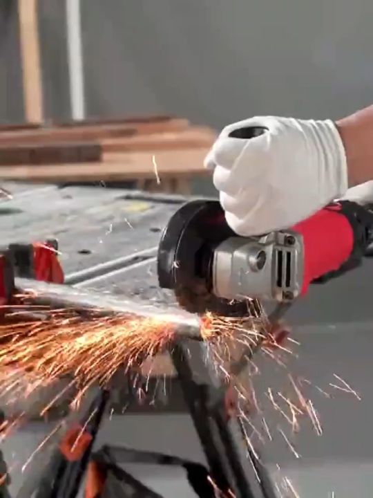 REAIM Angle Grinder 100mm (4'') RED Cutting/Polishing/Grinding/Grooving ...